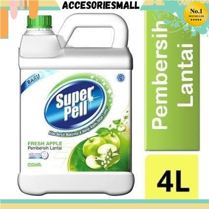 Jual SUPERPELL super pell pembersih lantai jerrycan jerigen 4 liter ...