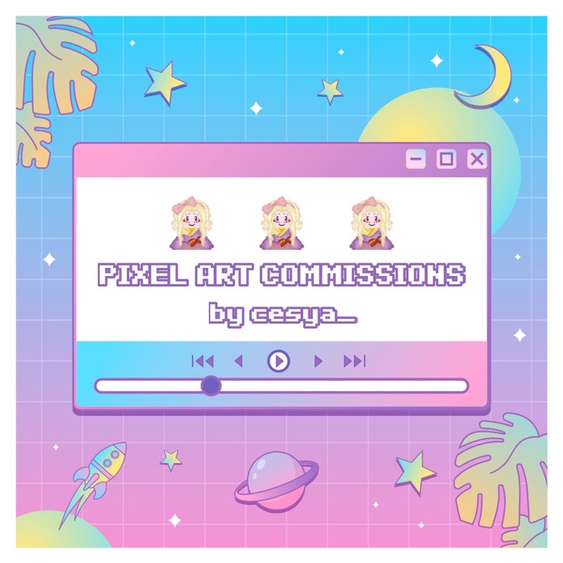 Jual [Jasa Gambar] Pixel Art Commission | Shopee Indonesia