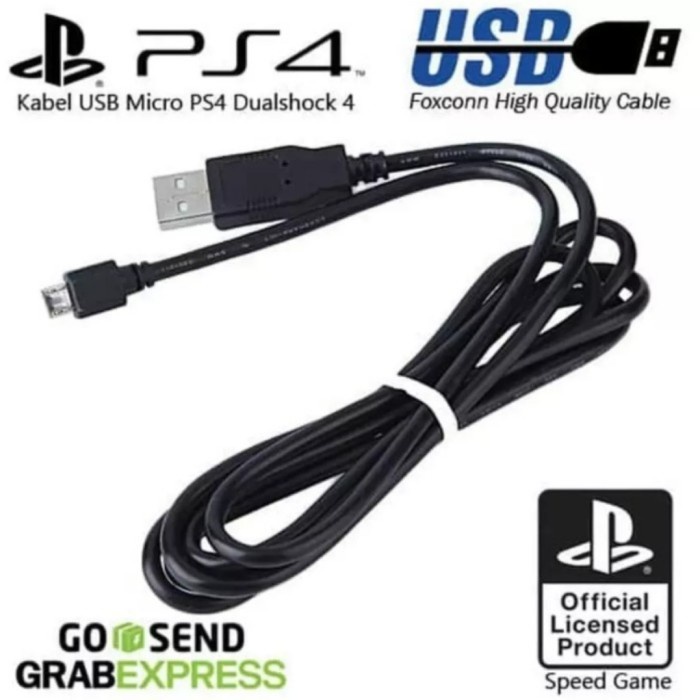 Jual Kabel USB Stik PS4 - Cas Charger Gamepad DS4 original mesin ...