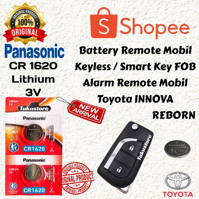 Jual Battery Remote INNOVA REBORN Baterai Remote Mobil Toyota Innova ...