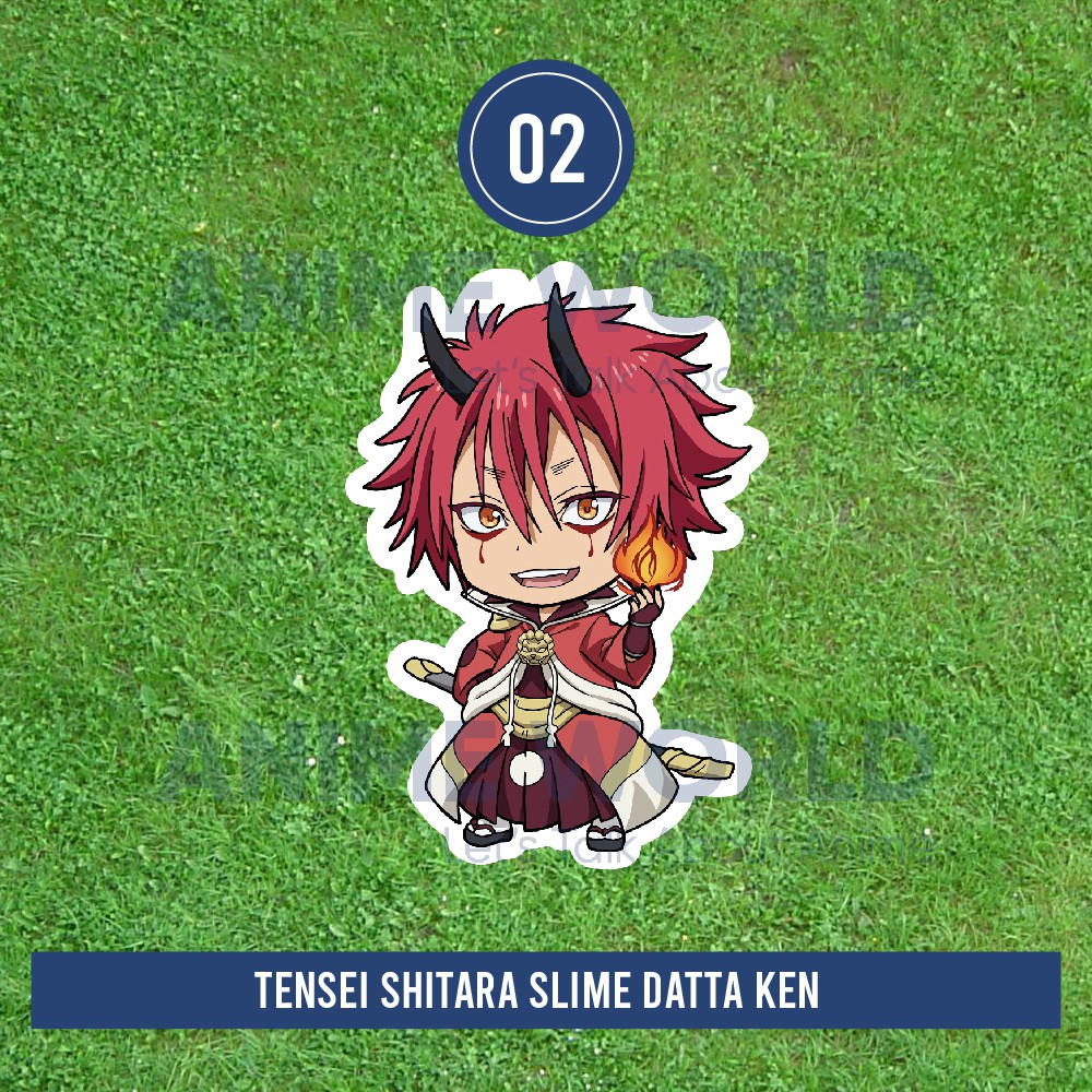 Jual Stiker Anime Tensei shitara Slime Datta Ken Lengkap - Stiker ...
