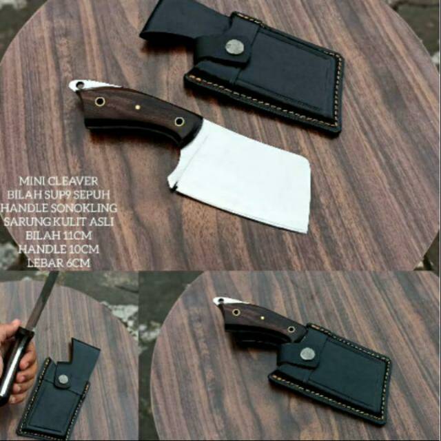Jual Golok kecil golok mini custom hunting full tank cacah tulang ...