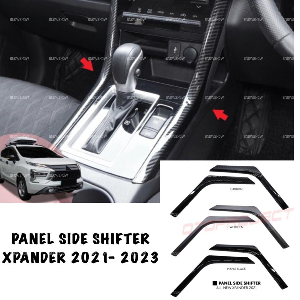 Jual Panel Side Shifter Perseneling Xpander 2021 2023 2024 Hitam Wood ...