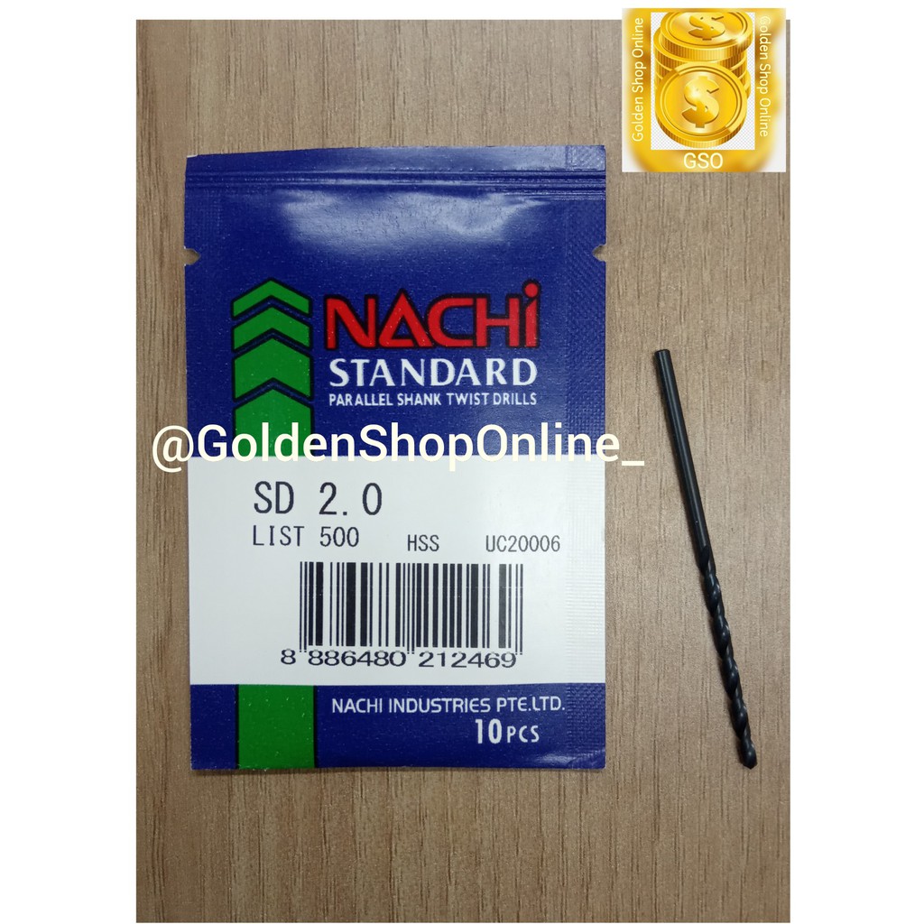 Jual Mata Bor Besi 2mm Nachi | Shopee Indonesia