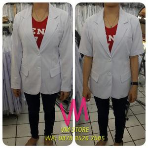 Jual Dijual JAS DOKTER SNELLI WANITA LENGAN PENDEK DUA SAUDARA Diskon40 ...