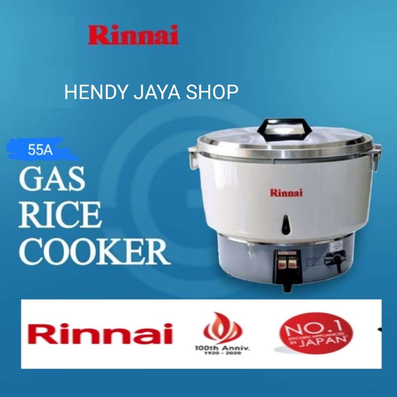 Jual Automatis Rice Cooker Gas Rinnai RR-55A 10Liter | Shopee Indonesia