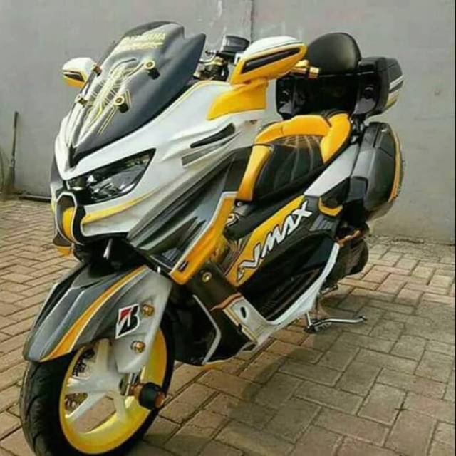 Jual Paket Bodi Body Yamaha Nmax Predator Old Full Set + Jok Custom ...