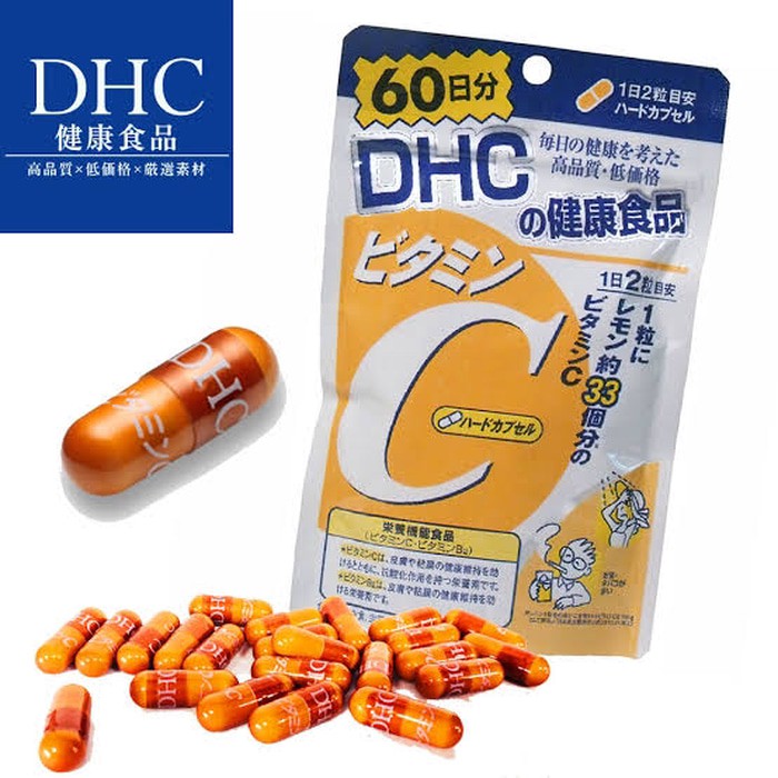 Jual DHC Vitamin C for 60 Days (120 caps) DHC Vitamin C for 60 Days ...