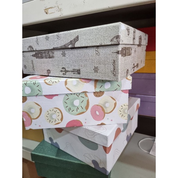 Jual Kotak Kado Box Packaging Berbagai Ukuran Unik Lucu Murah | Shopee ...