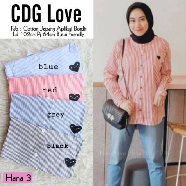 Jual CDG love | Shopee Indonesia