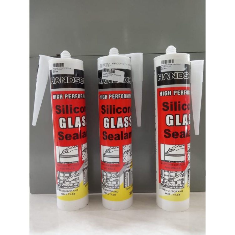 Jual ORIGINAL HANDSOME!!! LEM KACA BOTOL 300 ML / SEALANT SILICONE ...
