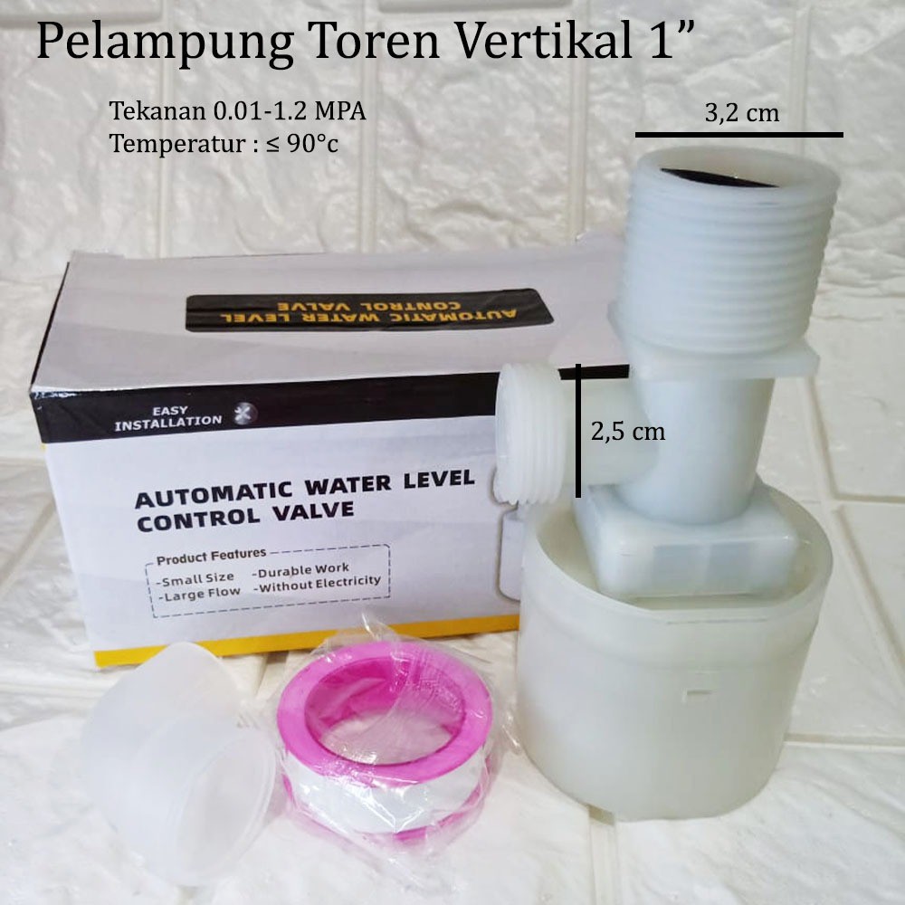 Jual Pelampung Tandon Air / floater toren / stop kran keran Vertical ...