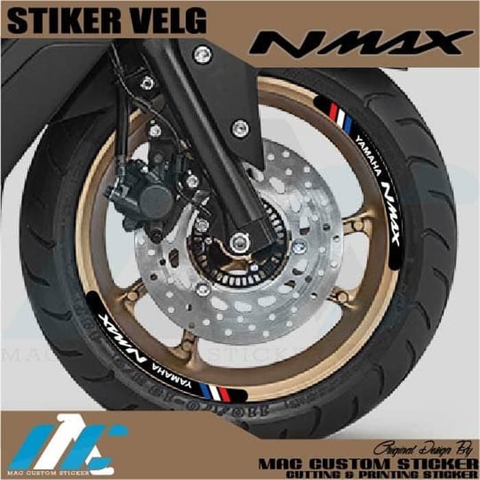 Jual LIST VELG NMAX - STIKER LIST - STICKER VELG YAMAHA NMAX PRINTCUT ...