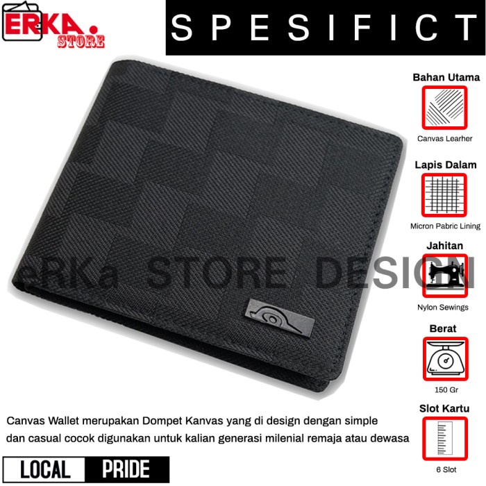 Jual Unik Dompet Pria Cowok Laki Laki Anak Muda Abg Remaja 2 Ruang ...