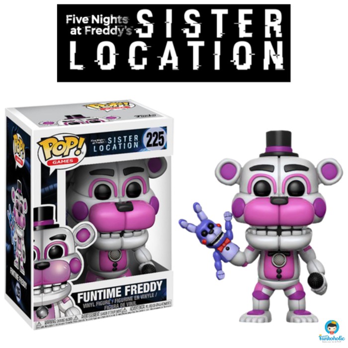 Jual Funko POP! Games FNAF Sister Location - Funtime Freddy #225 ...