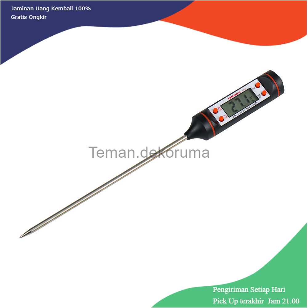Jual TD-A101 Taffware Termometer Pengukur Suhu Makanan Digital Daging ...