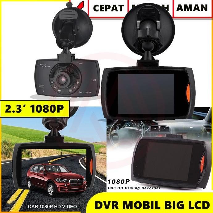 Jual Dvr Mobil Dashcam Kamera Mobil Layar Lcd Besar 1080P High ...