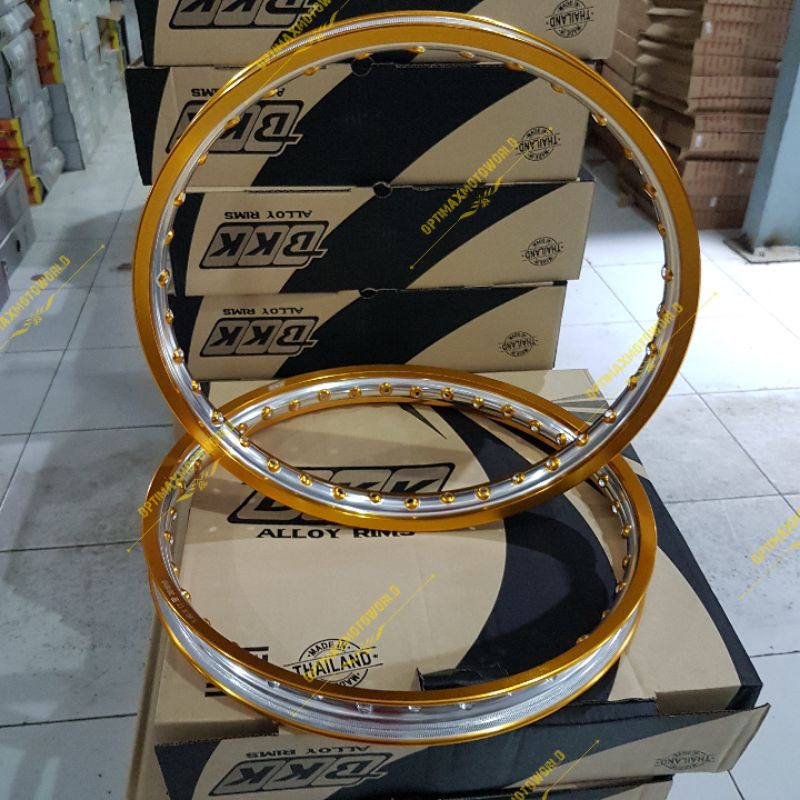 Jual Velg BKK thailand two tone wx shape ORIGINAL THAILAND | Shopee ...