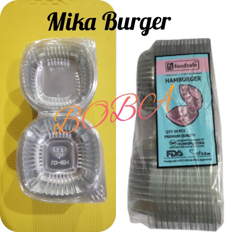 Jual Mika Roti burger/mika Bolu/Mika Hamburger/Mika Burger Tebal 10gr ...