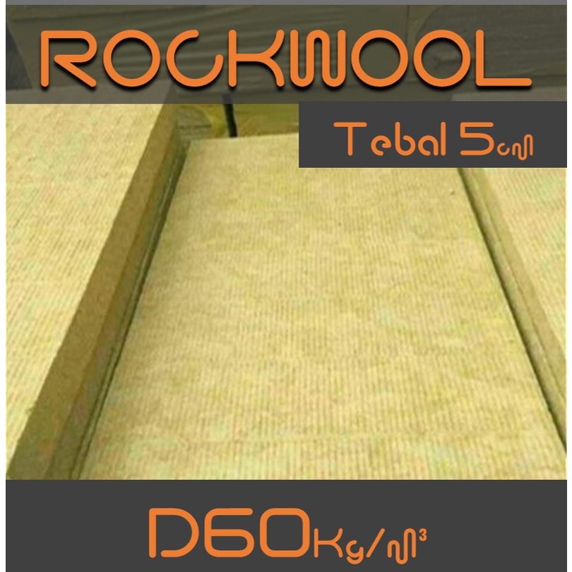 Jual Rockwool Peredam Suara D60 | Busa Peredam Suara Ukuran 60x60x5 cm ...