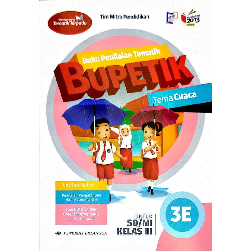 Jual BUPETIK Kelas 3 Jilid 3A 3B 3C 3D 3E 3F 3G 3H SD/MI Penerbit ...