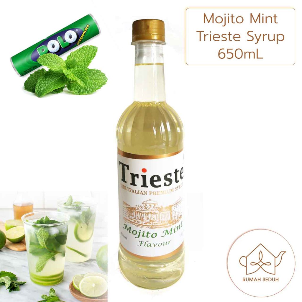 Jual Trieste Italian Syrup 650mL - Tea and Mojito Syrup- Banana, Blue ...