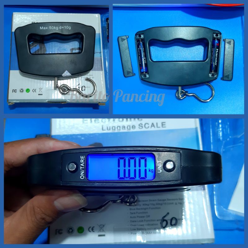 Jual Timbangan Digital Portabel Electronic Scale 50 kg | Shopee Indonesia