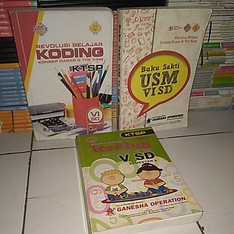 Jual buku revolusi belajar koding untuk SD ganesha operation | Shopee ...