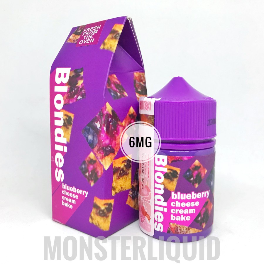 Jual BLONDIES V3 BLUEBERRY CHEESE CREAM BAKE BY IDJ 6MG 60ML | Shopee ...