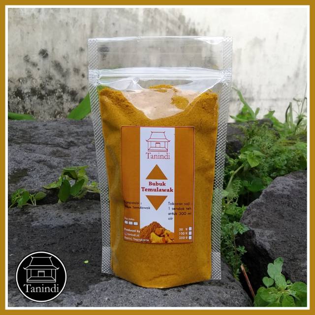 Jual Temulawak Bubuk 100gr - Jamu Tradisional Herbal Rempah Bumbu Dapur ...