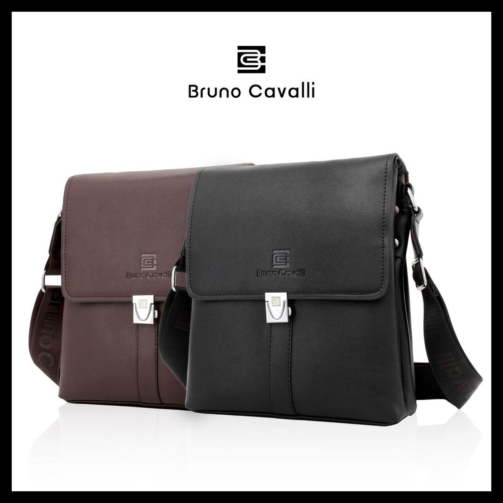 Jual {BISA COD} Bruno Cavalli Inferno Mark I Sling Bag - Tas Selempang ...