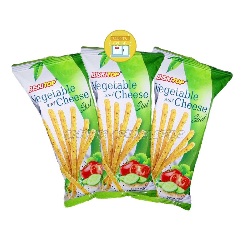 Jual Biskitop Vegetable Cheese Stick / Biskuit Stik Sayur Keju 60g ...
