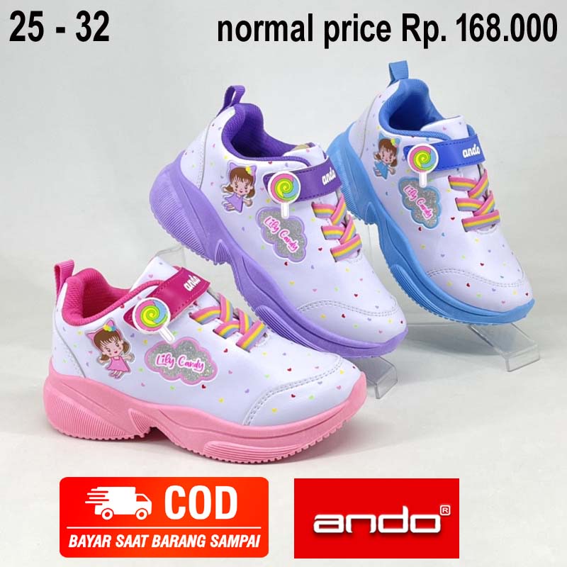 Jual Sepatu Sekolah Anak Perempuan PAUD TK SD Ando Candy, Sepatu Anak ...