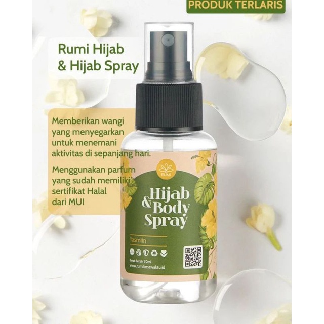 Jual Rumi Spray Hijab & Body Parfum Halal Aroma Makkah isi 70 ml ...