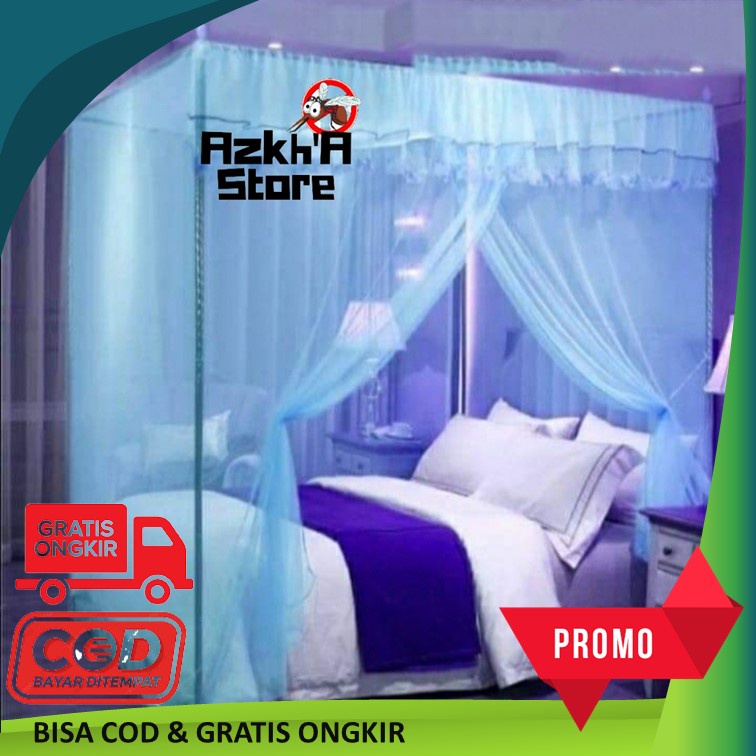 Jual Kelambu Selambu Tidur Anti Nyamuk PREMIUM JUMBO Ukuran 180 cm x ...