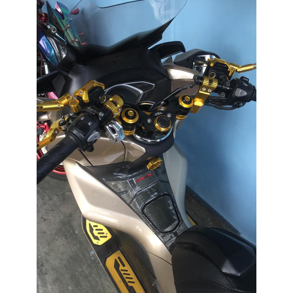 Jual Stang Stir Honda PCX Black Diamond Stang jepit Black Diamond Honda ...