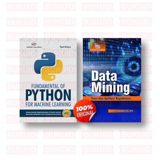 Jual Paket Buku Python Big Data Mining Science For Machine Learning ... Jual Paket Buku Python Big Data Mining Science For Machine Learning ...