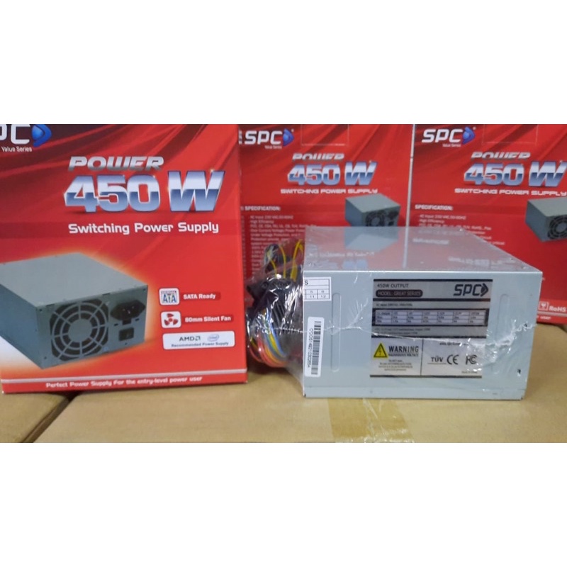 Jual Power Supply PSU SPC 450w SPC Power Supply Komputer 450 watt Power ...