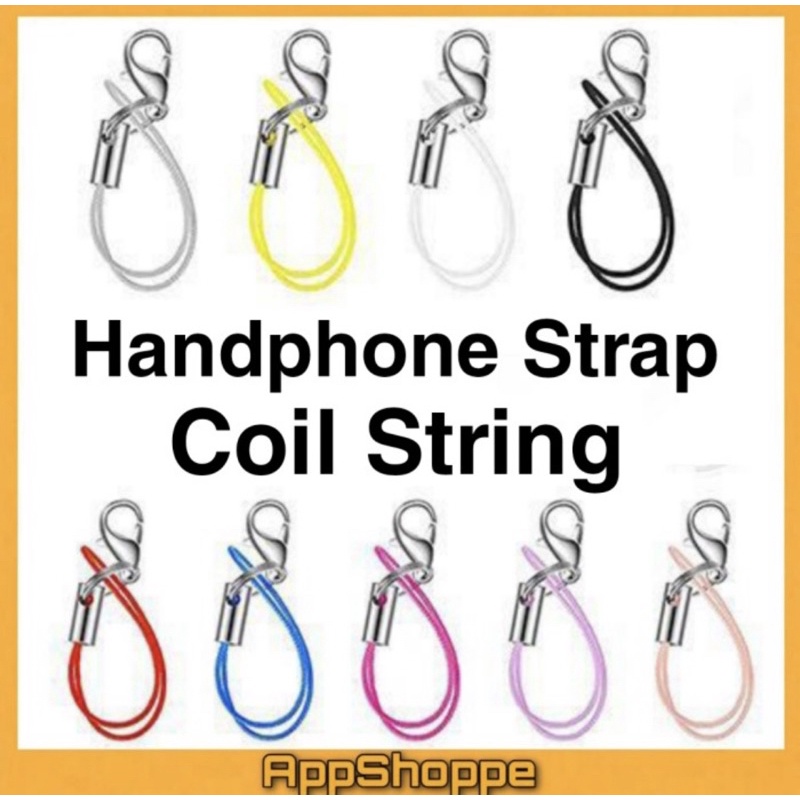 Jual Tali Gantungan HP Warna Warni COIL STRING Tali Gantungan Flashdisk ...