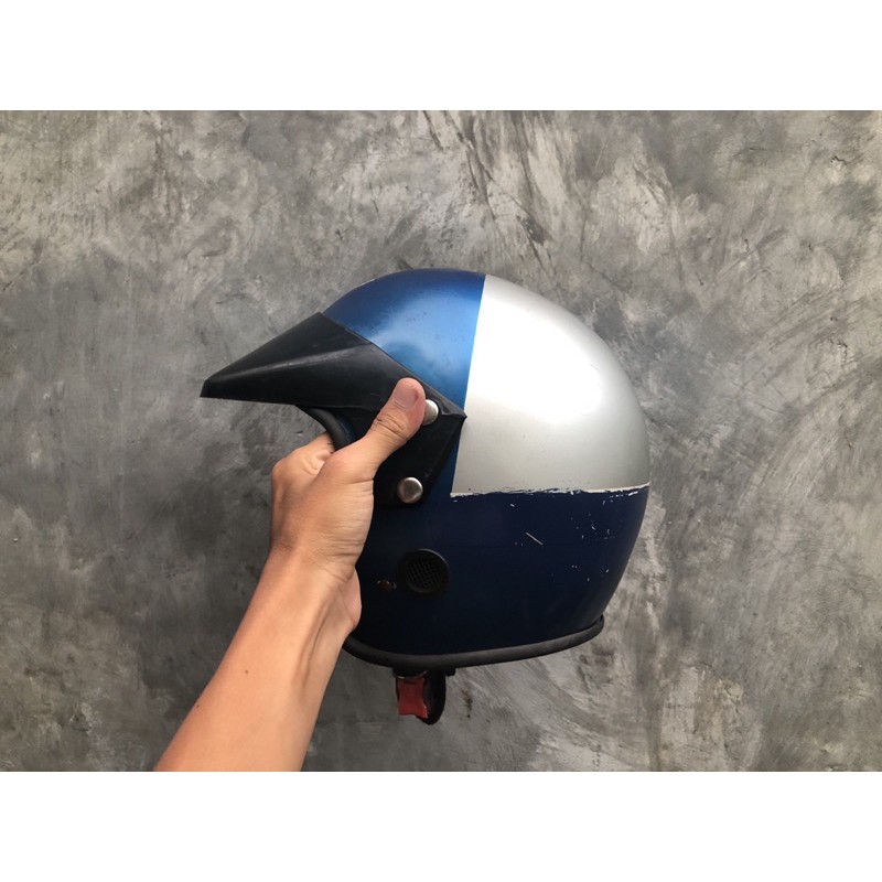 Jual Helm polisi jadul helm chips helm jadulan | Shopee Indonesia
