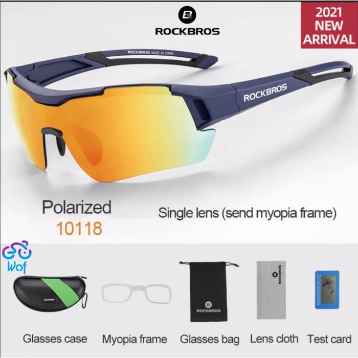 Jual ROCKBROS Polarized Kacamata Sepeda Cycling Sunglasses Bicycle - 10118 | Shopee Indonesia