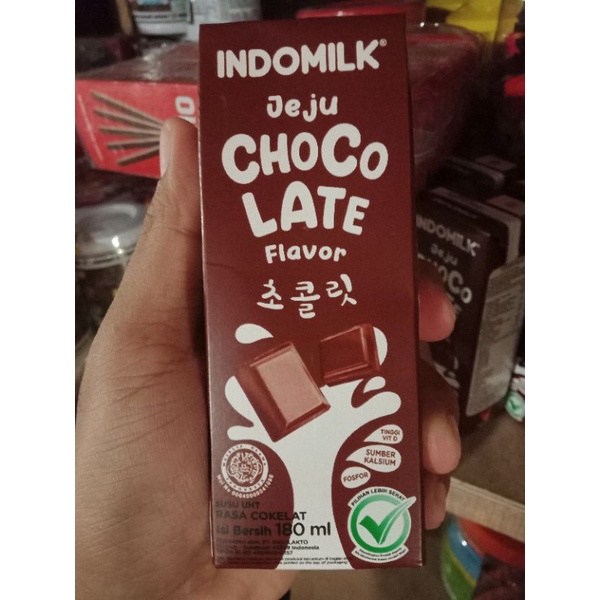 Jual Indomilk Jeju Choco Late 180ml | Shopee Indonesia