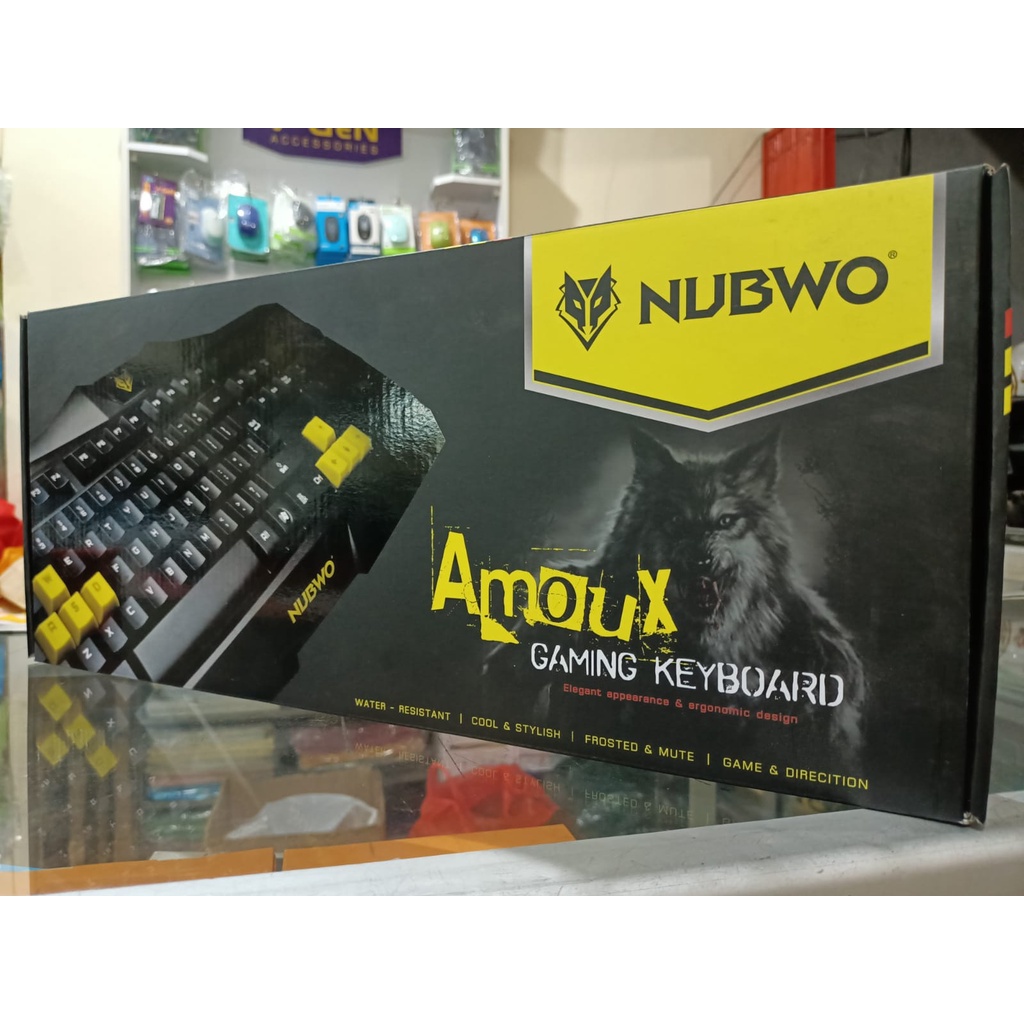 Jual Keyboard Gaming NUBWO AMOUX NK-002 | Shopee Indonesia