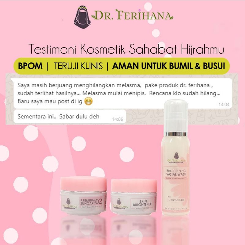 Jual dr ferihana ksh flek | Shopee Indonesia