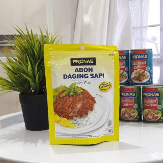 Jual Pronas Abon Sapi Original Pouch 100 gr | Shopee Indonesia