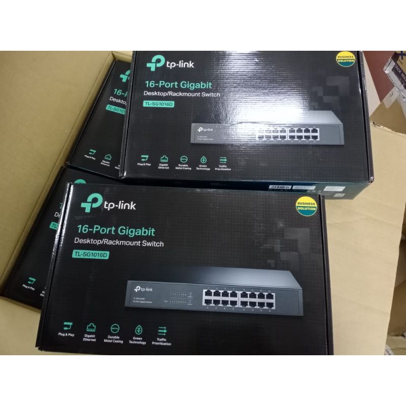 Jual Tp Link switch hub 16 port SG1016D | Shopee Indonesia