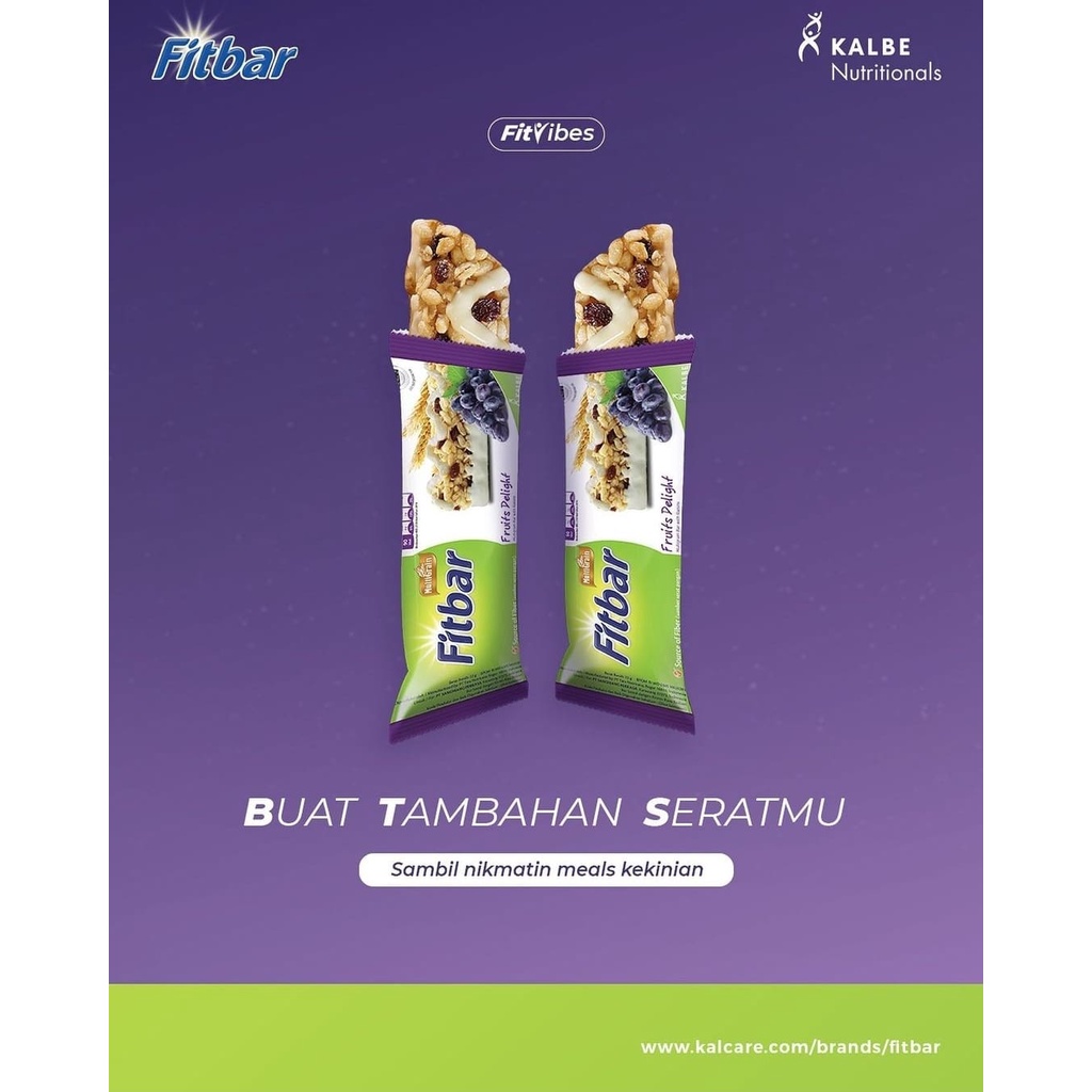 Jual FITBAR Snack Multigrain all Varian | Chocolate Tiramisu Fruits ...