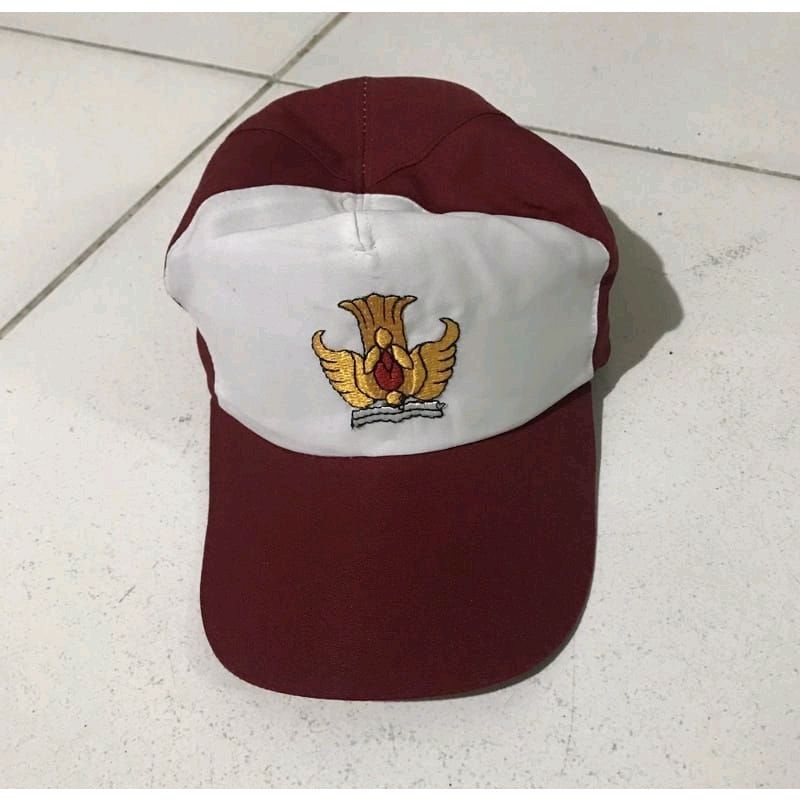 Jual topi sekolah SD bordir | Shopee Indonesia