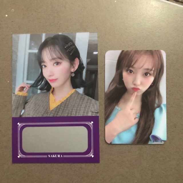 Jual photocard izone iz*one oneiric diary 3d ver yabuki nako | Shopee Indonesia