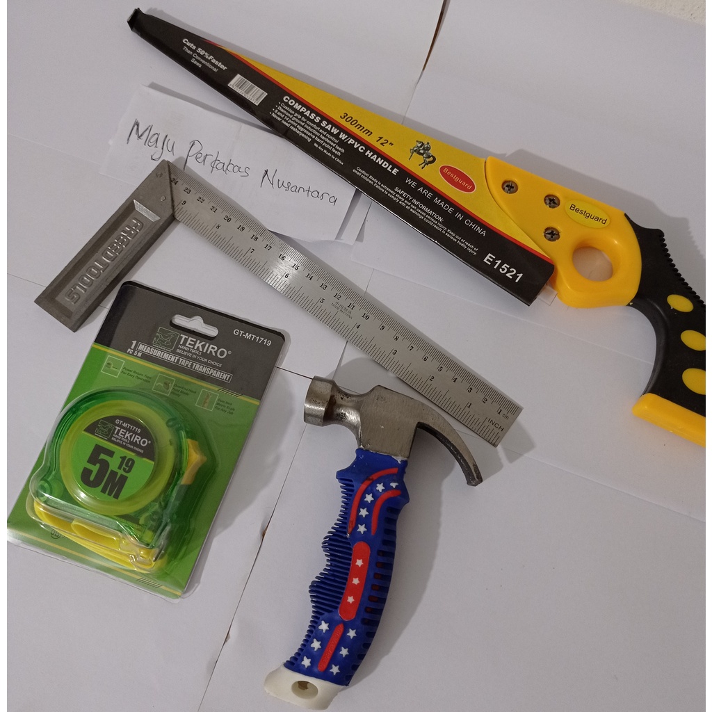 Jual Paket Alat Tukang Kayu Set Lengkap (sesuai gambar) | Shopee Indonesia